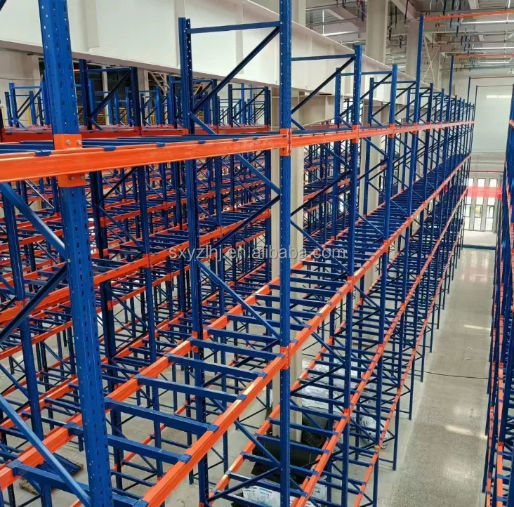 Heavy Duty Warehouse Storage Steel Metal Stacking Racking Movable Post ...