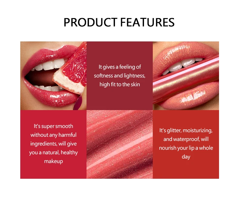 Permanent Pink Lips - the Color of Lip Gloss by Matte Top Coat for ...