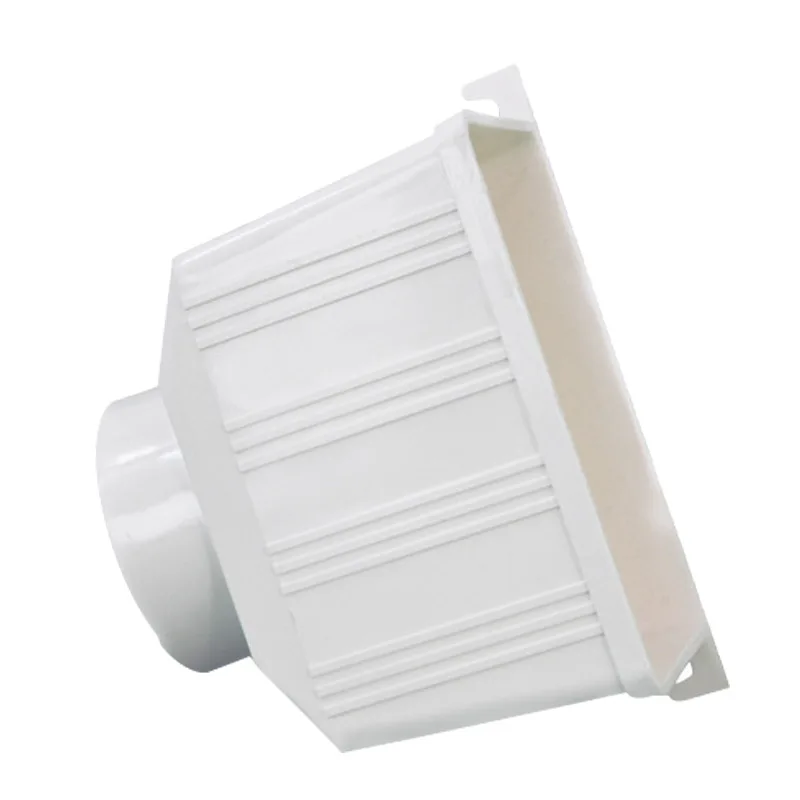 PVC Square Rain Strainer Pipe and Fitting Casting Technics Durable ...