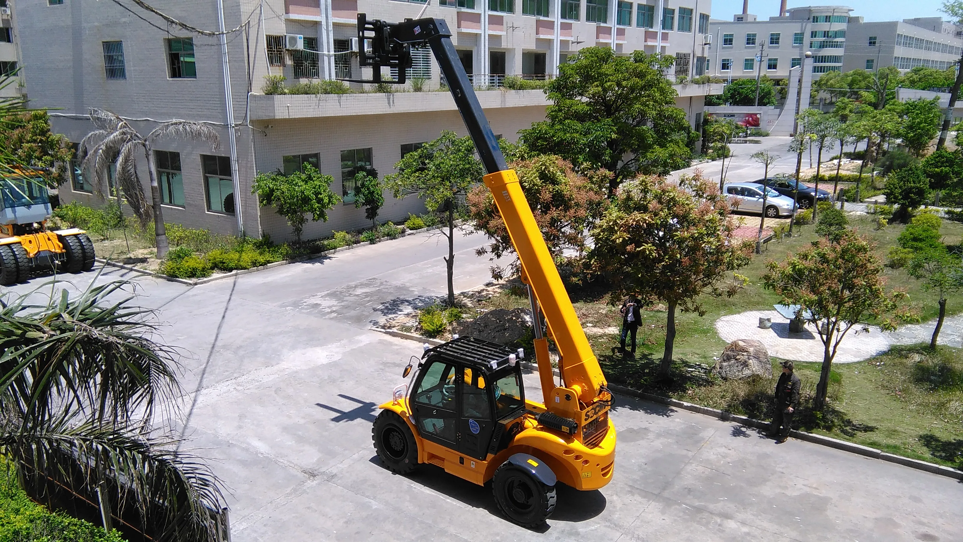 3ton 3.5ton 4ton 7m 16m 17m Wheel Telescopic Loader Forklift Arm Mini ...