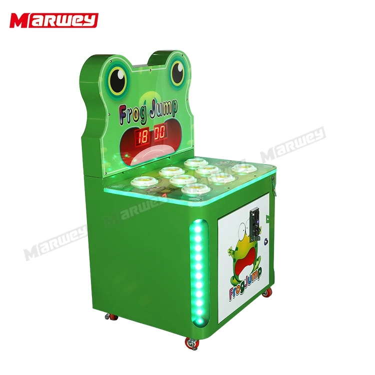 Wholesale Coin Operated Crazy Frog Hitting Kids Arcade Machines High ...