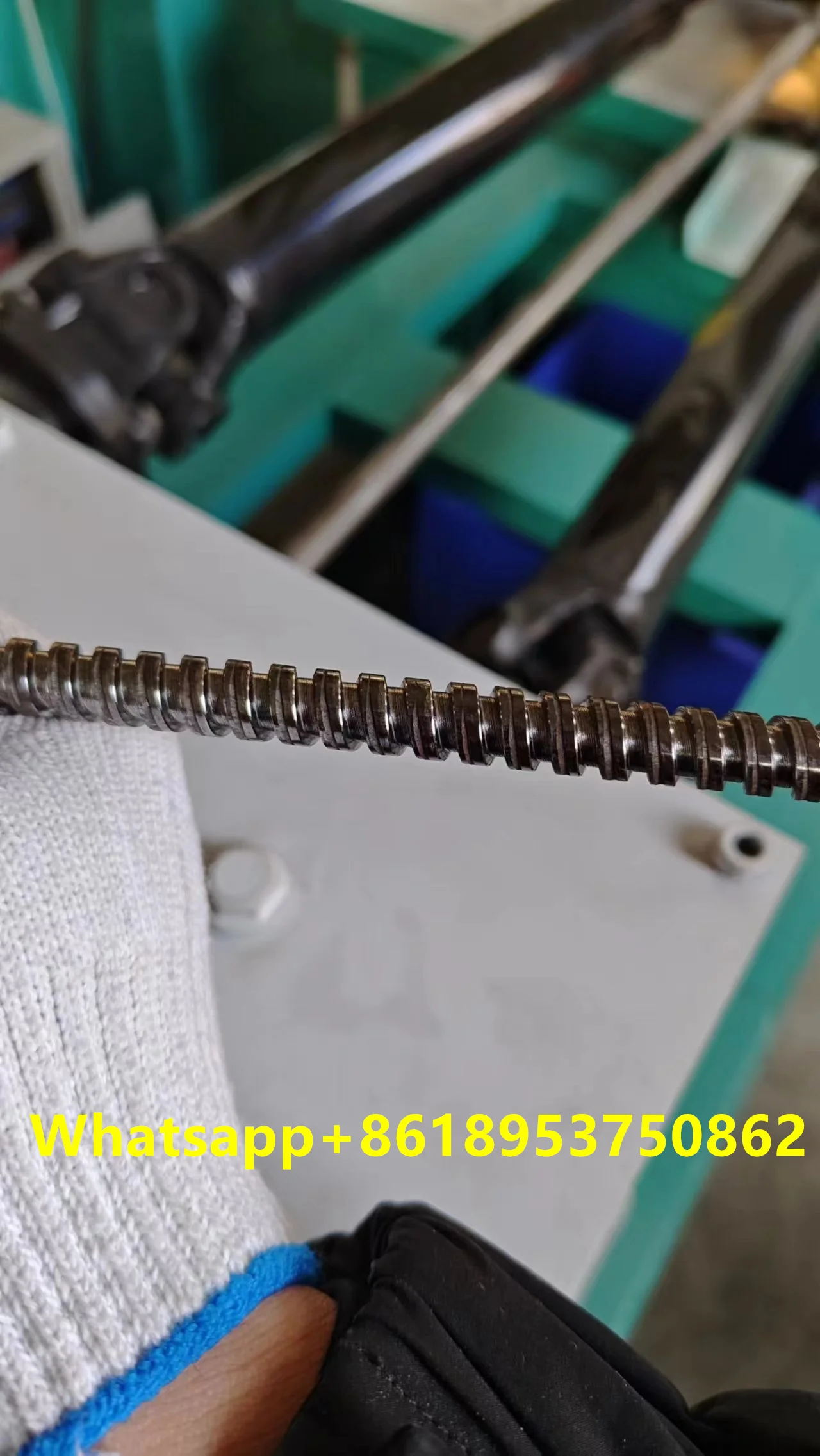 Fully Automatic Hydraulic Hobbing Machine Knurling Machine Through-the ...