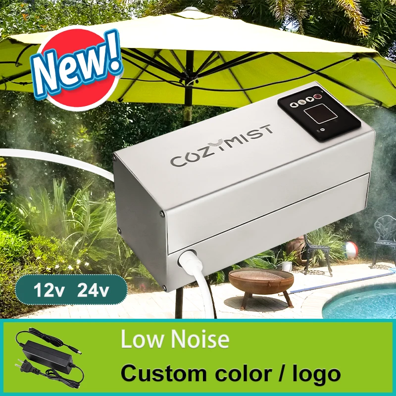 New Design Mini Low Pressure 24V Water Fog Machine Pumping for Patio ...