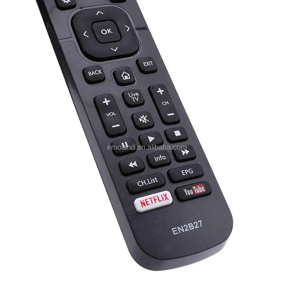 NEW Replacement EN2B27 Universal Remote Control for Hisense TV Smart ...