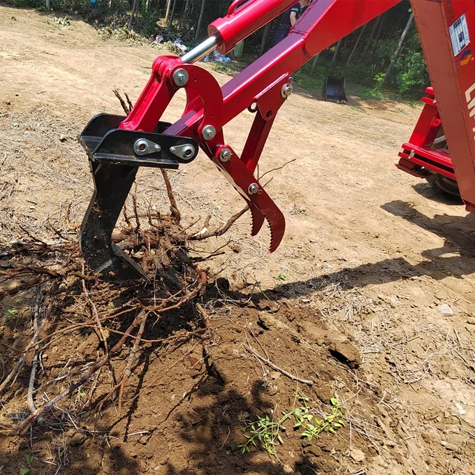 65hp Lovol Tractor with 3 Point Hitch - PTO Driven Backhoe for Sale in ...