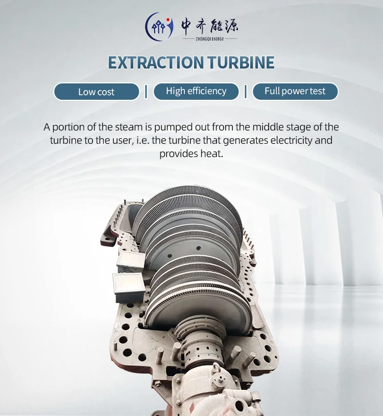 Small 1000 Kw Extraction Steam Turbine For Power Generator - Buy Steam ...