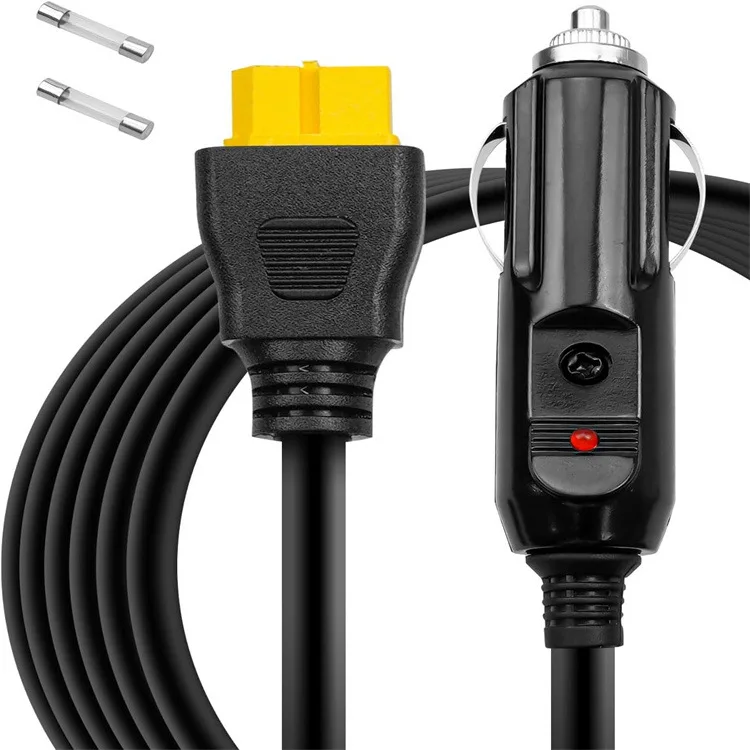 Car Mounted Cigarette Lighter Plug Cable 16awg Cigarette Lighter Cable ...