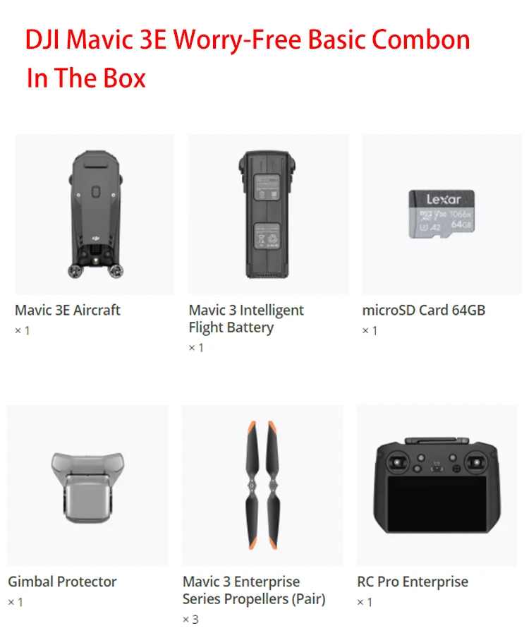 DJI Mavic 3E - Professional Drone with Thermal Imaging