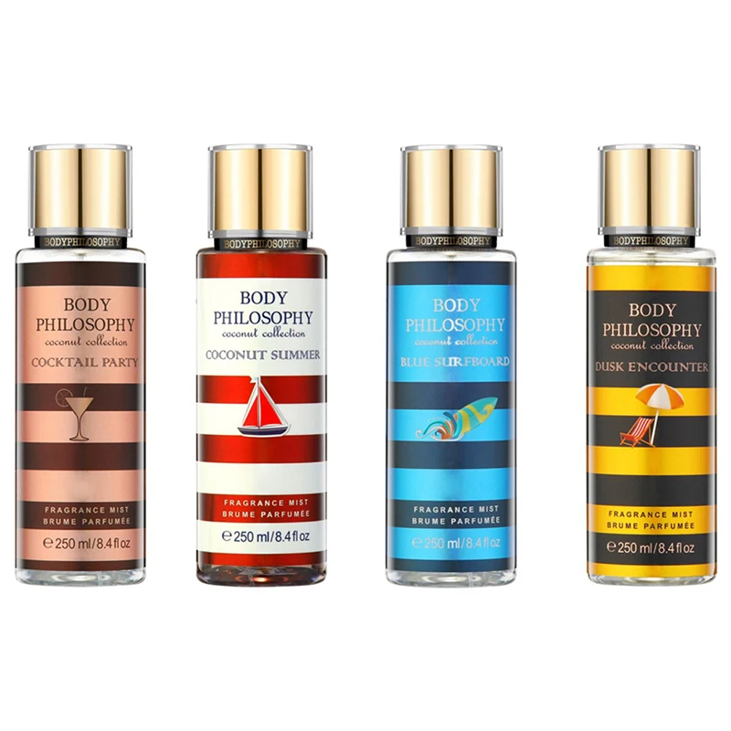 BODY PHILOSOPHY Wholesale 250ml Floral Fragrance Body Perfume Mist