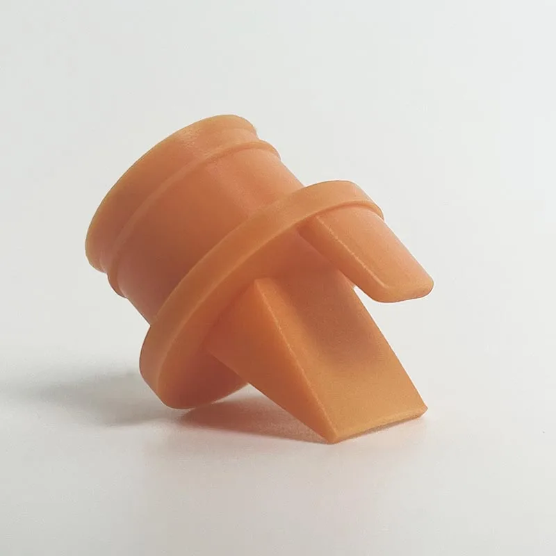 Orange BPA-Free Silicone Electric & Manual Breast Pump Accessories with ...
