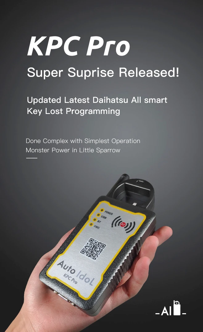 Auto Idols Kpc Pro Diagnostic Tool Car Smart Key Zed Full Key ...