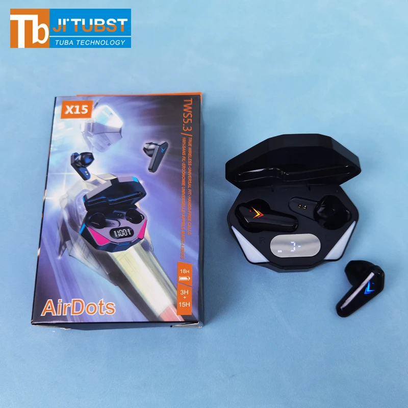 X15 Tws Earphones Headset Gamer Hearing Aids Wireless Gaming Headphones ...