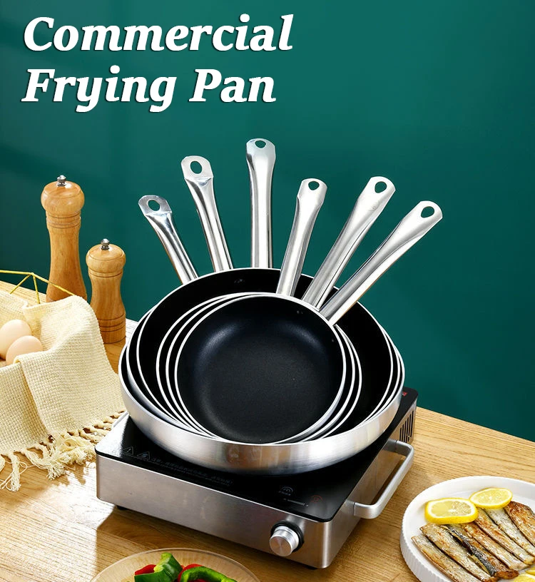 Multiple Specification 18-40cm Commercial Cooker Capsulated Induction ...