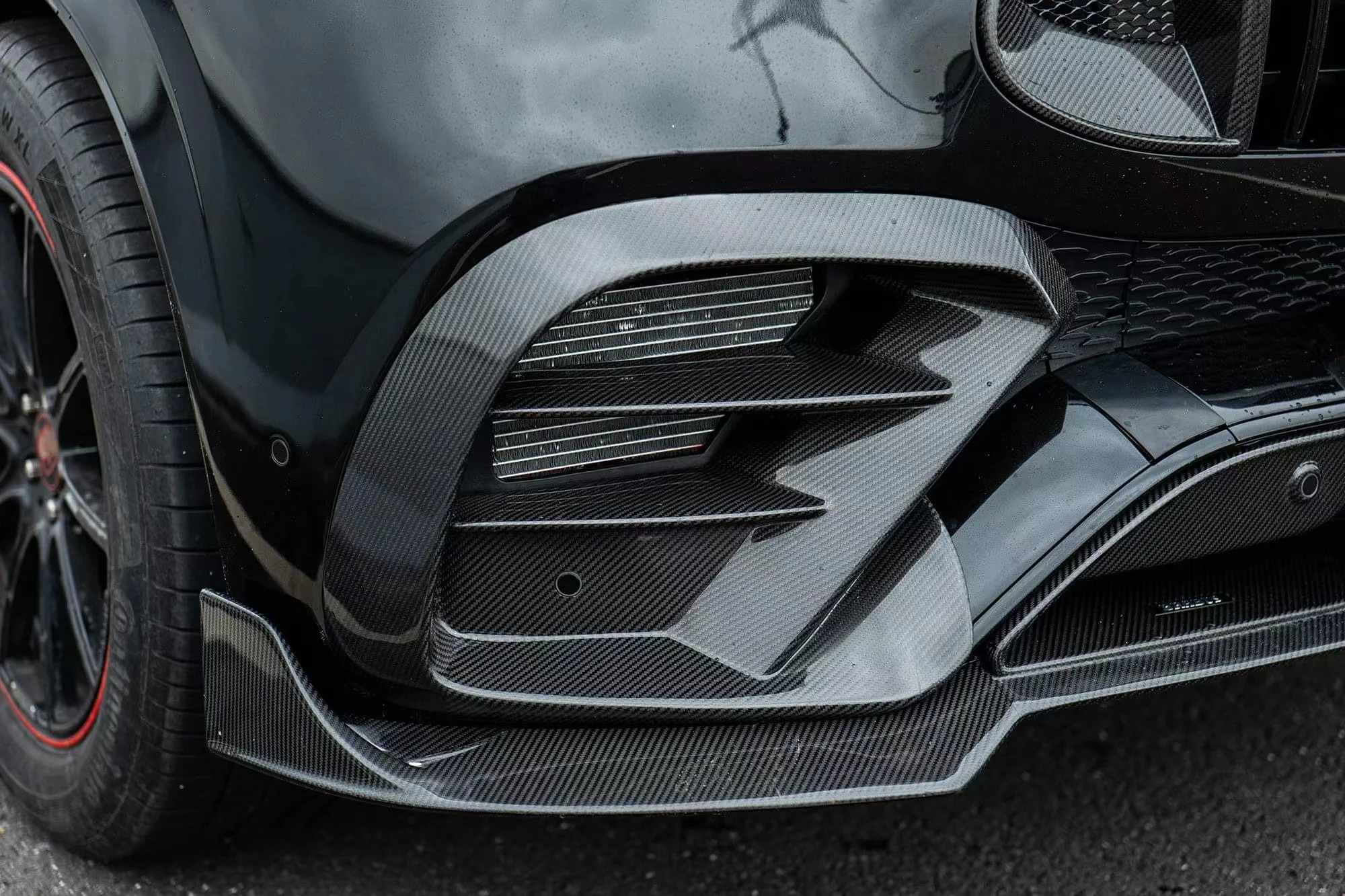 Carbon Fiber Body Kit for Mercedes Benz GLE63 GLE53 GLE450 W167 Front ...