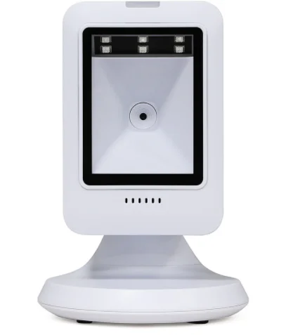 High Performance Desktop 1D 2D LED Barcode Scanner Wired USB & COM ...