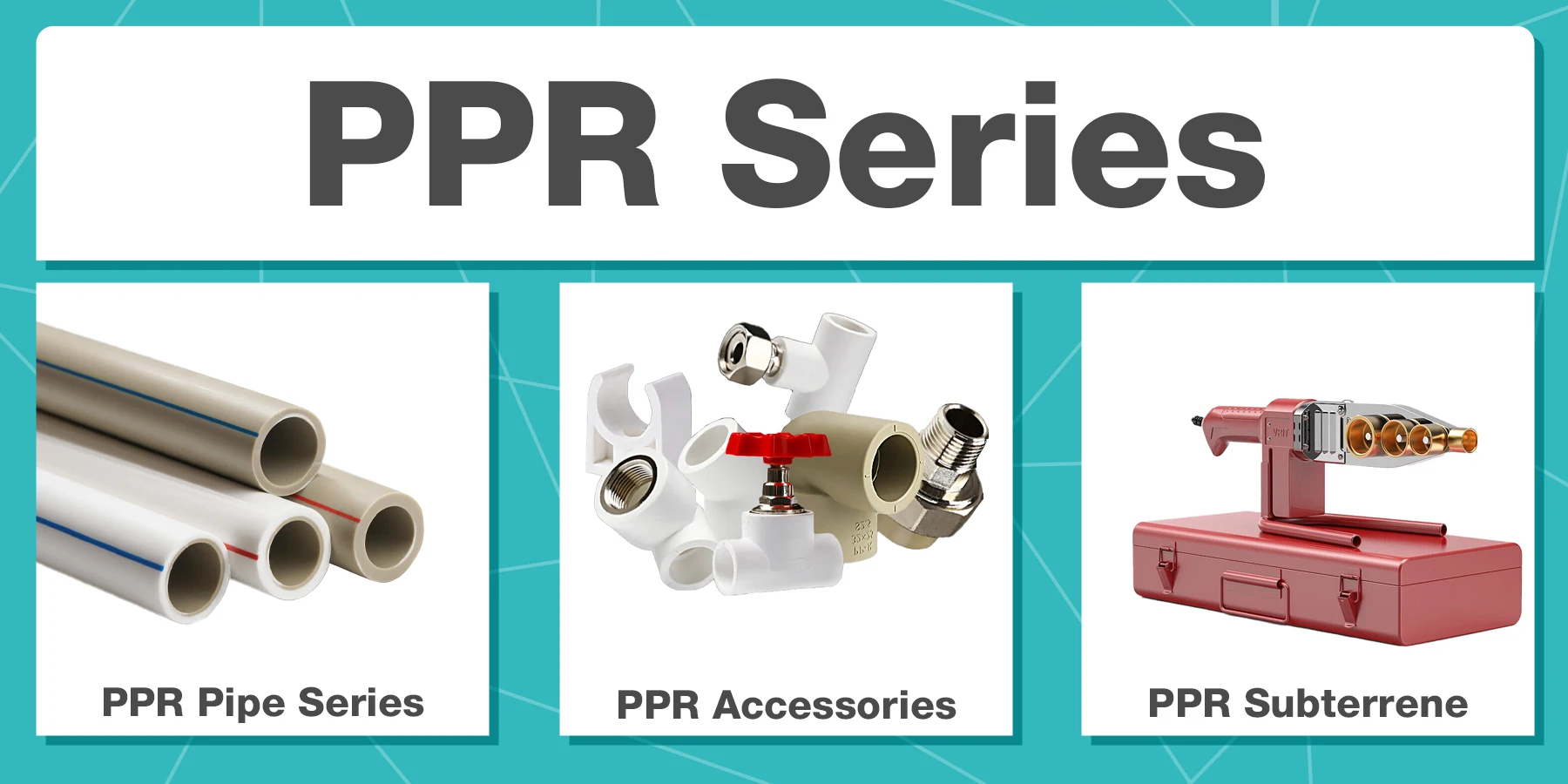 Cohesion Hot Sale Ppr Pipe High-density Polypropylene Hot Water Pipe ...