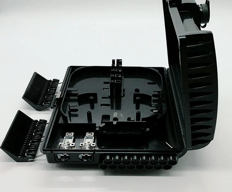 Ftth Aerial Terminal Box Pole Mount Fiber Nap Box Cassette Type - Buy ...