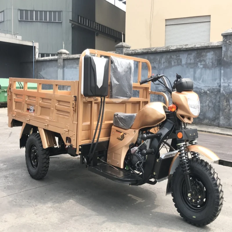 200cc Truck Quadricycle 2m Cargo Motor Tricycle Manual Clutch Water ...