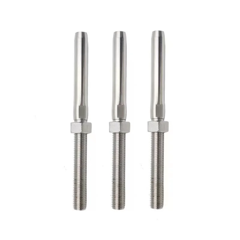 316 Stainless Steel Cable Railing Hardware Swage Rigging Stud Wire Rope ...