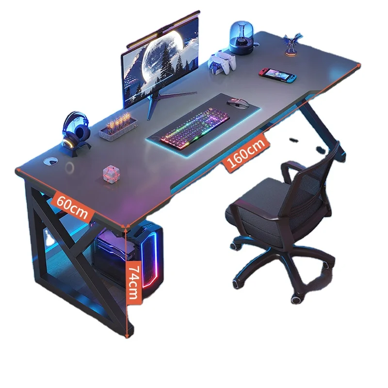 2024 Factory Wholesale Double-person Gaming Tables Modern Simple Gaming ...
