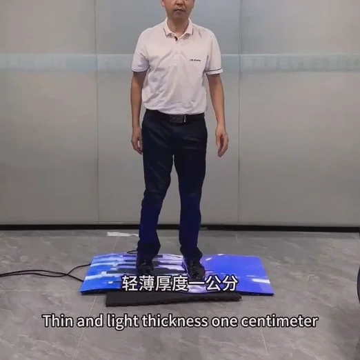 Indoor LED Roller Shutter Screen - Flexible 55" Display for Indoor ...