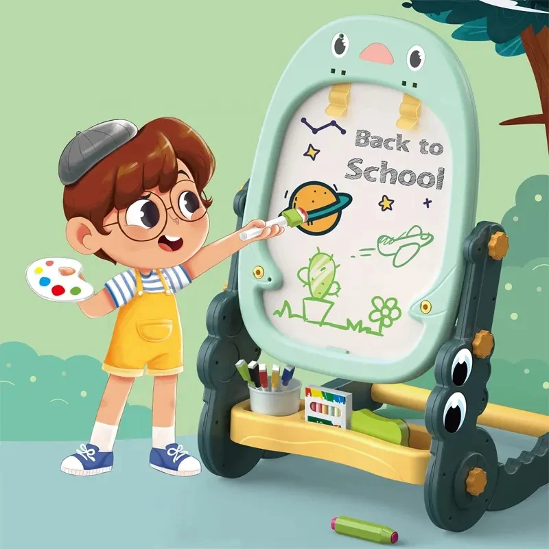 Cartoon Portable Drawing Board for Kids Drawing Easel Board Set Toys ...