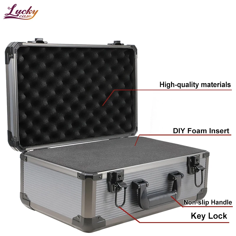 Aluminum Case With Foam