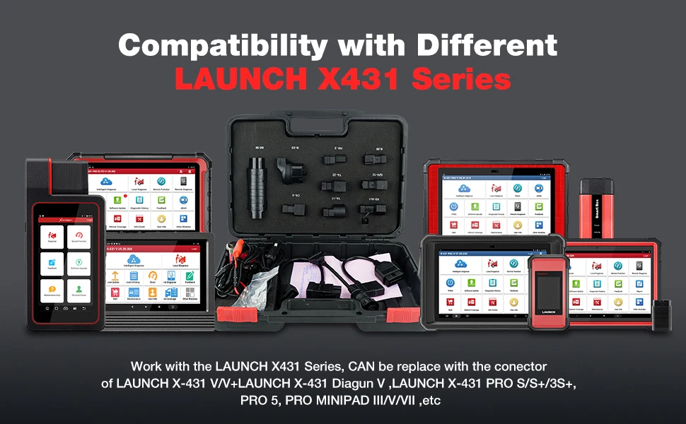 Launch Non-16 Pin Adapter Kit for OBD1 Car Diagnostics