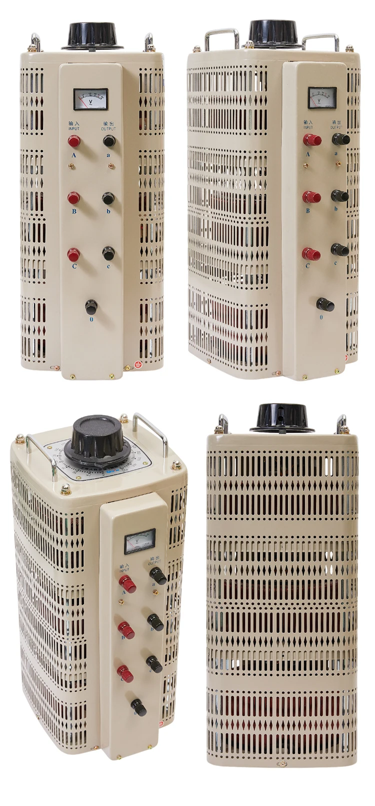 TSGC/TSGC2 Variac - 3KVA to 9KVA Three-Phase Voltage Regulator