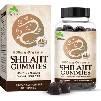 Oem/odm Shilajit Gummies (60 Count) - Made Of Pure Organic Himalayan ...