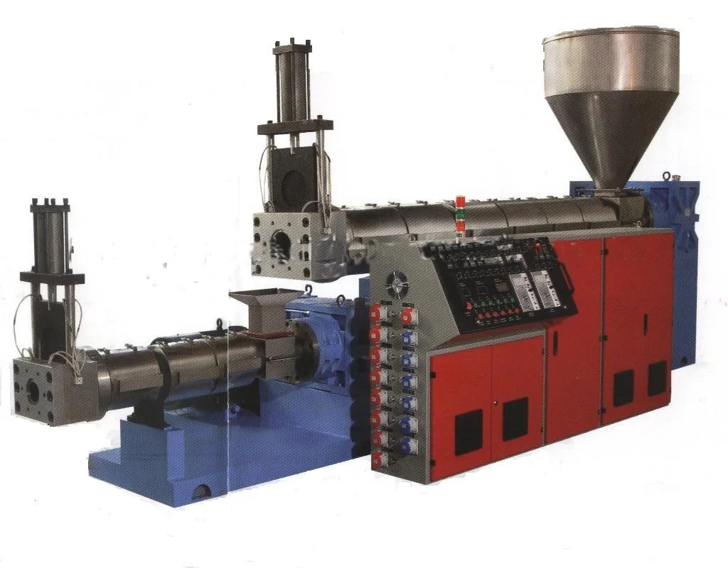 Parallel Twin Screw Granulator Machine Recycled Waste Plastic Granules ...