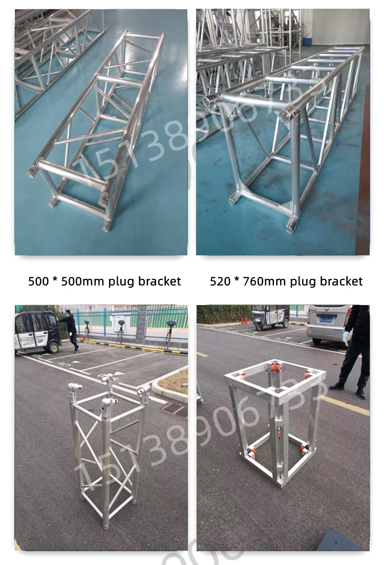 Global goal Post Truss Led Screen Heavy Loading Truss Aluminum Spigot ...