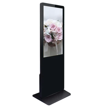 43/55 Inch Floor Standing Digital Signage Vertical Display Tv - Buy ...