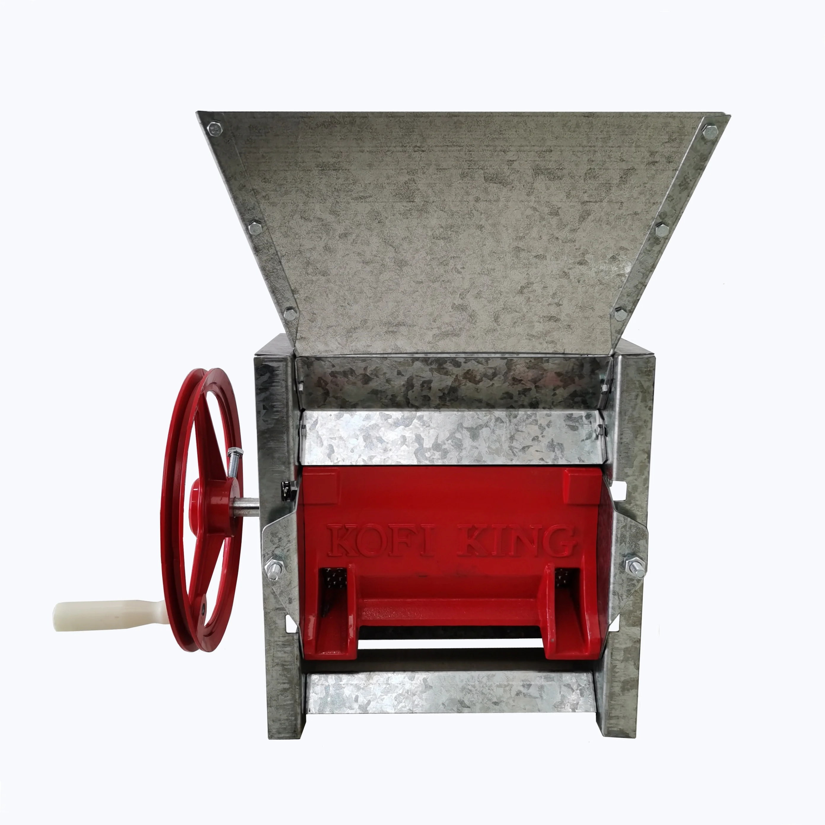Adjustable Cherry Coffee Depulper / Stainless Coffee Pulping Machine ...