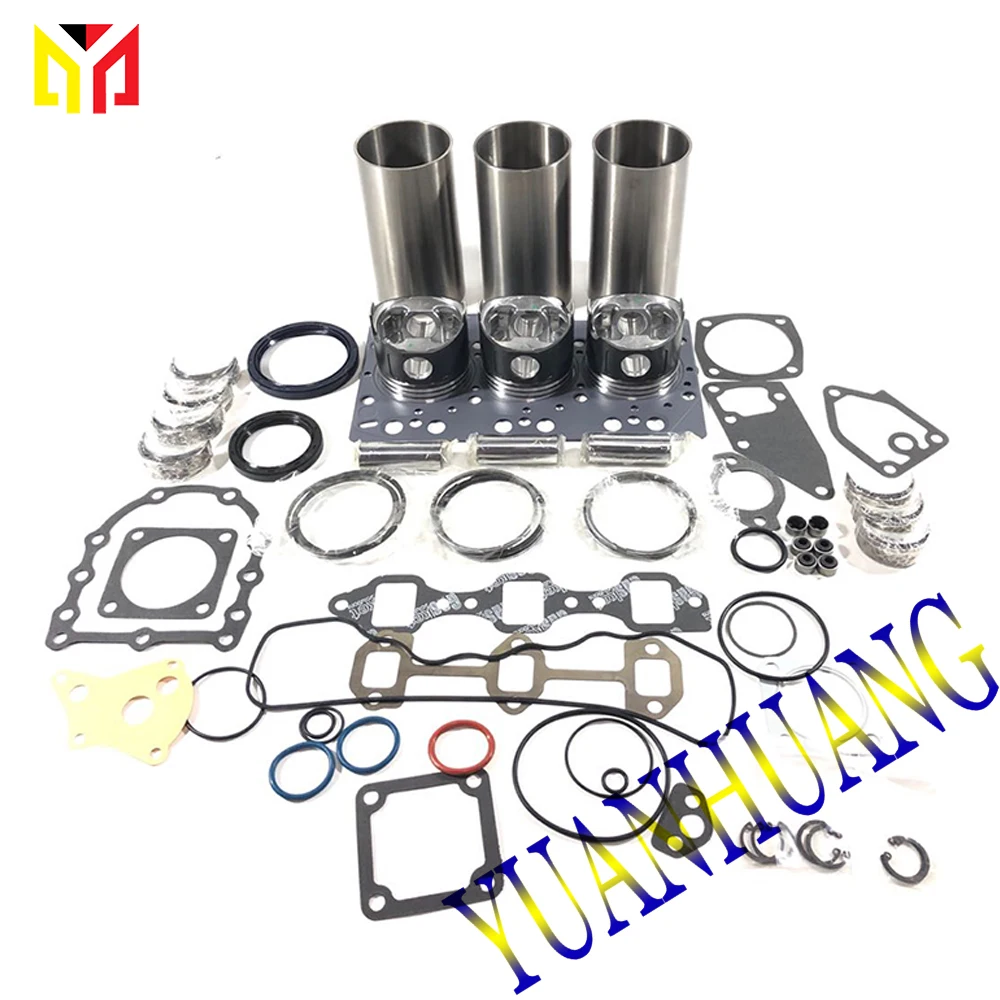 D1503 Engine Rebuild Kit With Gasket Kit Engine Bearings Set for Kubota ...