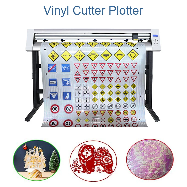 1350mm Semi Automatic Inkjet Printer Vinyl Cutting Plotter