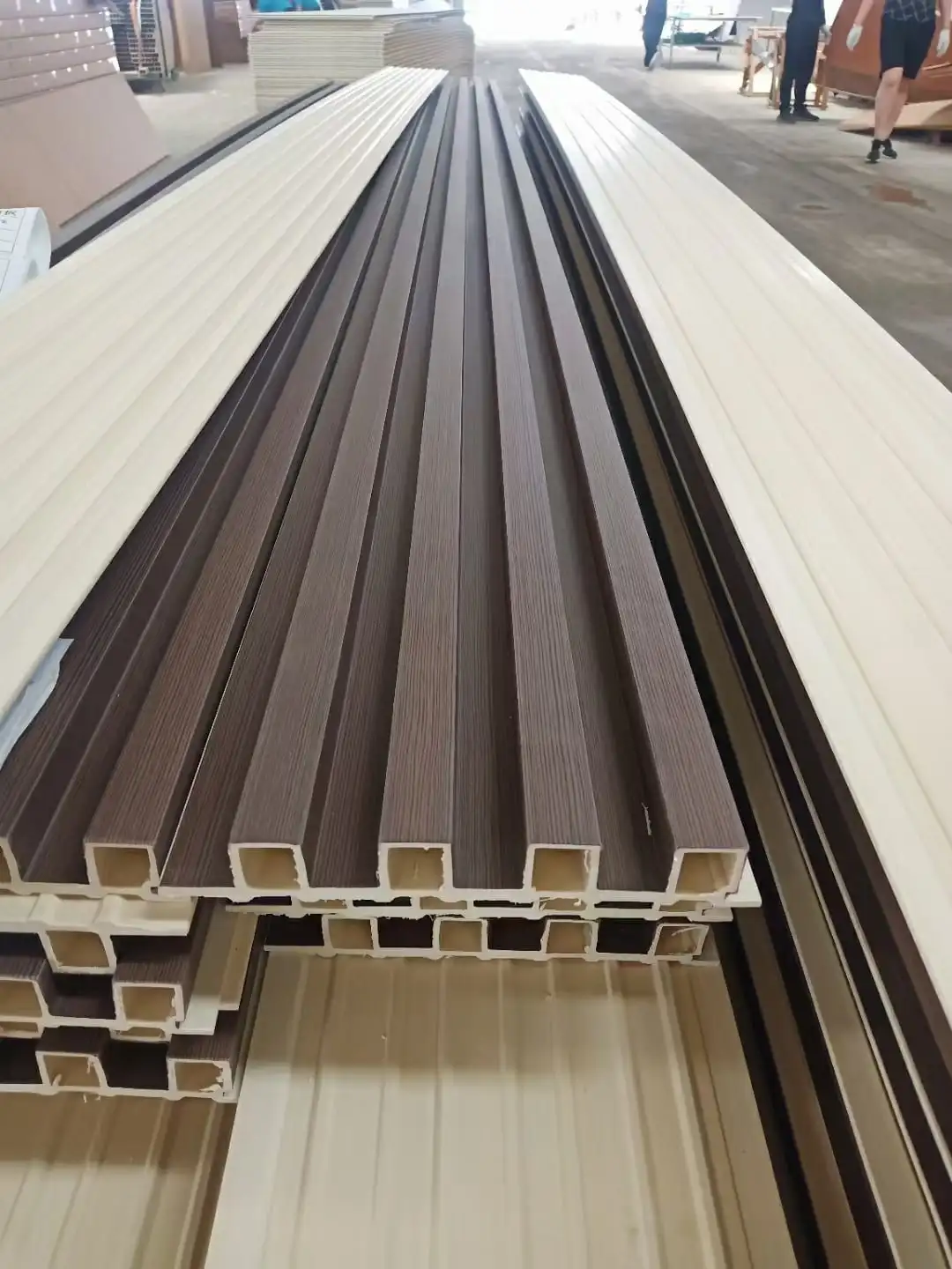 195*25mm Composite Wpc Panel Boards Plastic Wall Panels Laminated Wpc ...