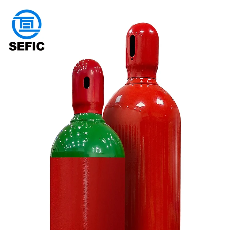 80L Fire Protection System Inert Gas Cylinder for Fire Fighting ...
