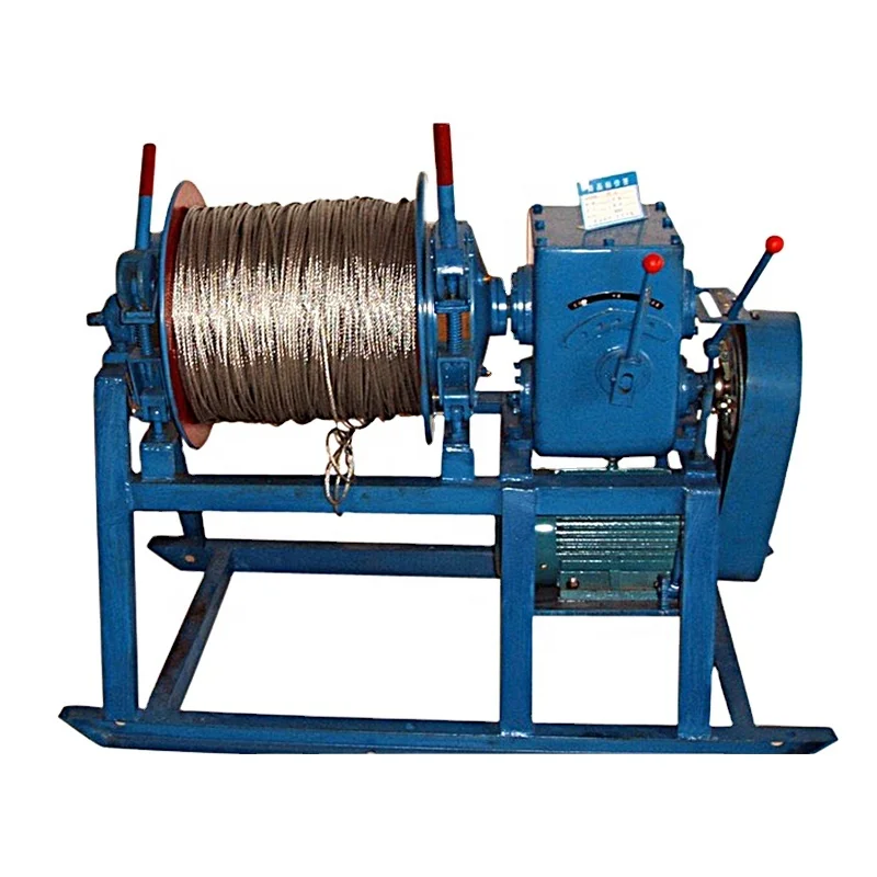 CROWN geological drilling tools wireline winch pulling winch with steel ...