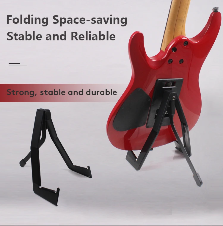 Basic Folding A-frame Stand For Acoustic And Electric Guitars Oem Space ...
