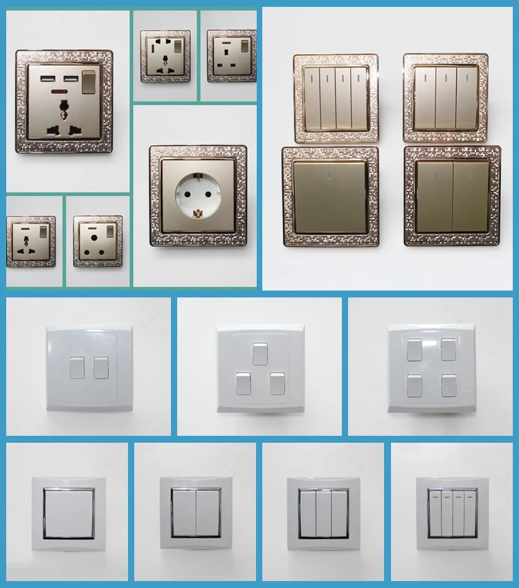 Safe and Reliable Dual AC Plugs Outlet - Euro/britain Type G