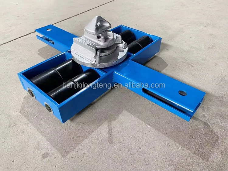 16ton Shipping Container Moving Dolly Transport Small Tanks Roll ...