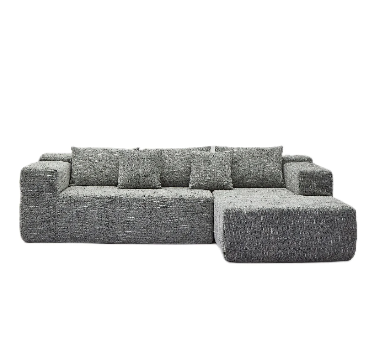 Modern Nordic-style Compressed Sofa Set Modulard And Minimalist Boucle ...