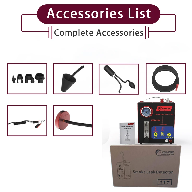 Kumore Ksd-204 Smoke Detector Tester Upgrade Adjustable Pressure ...