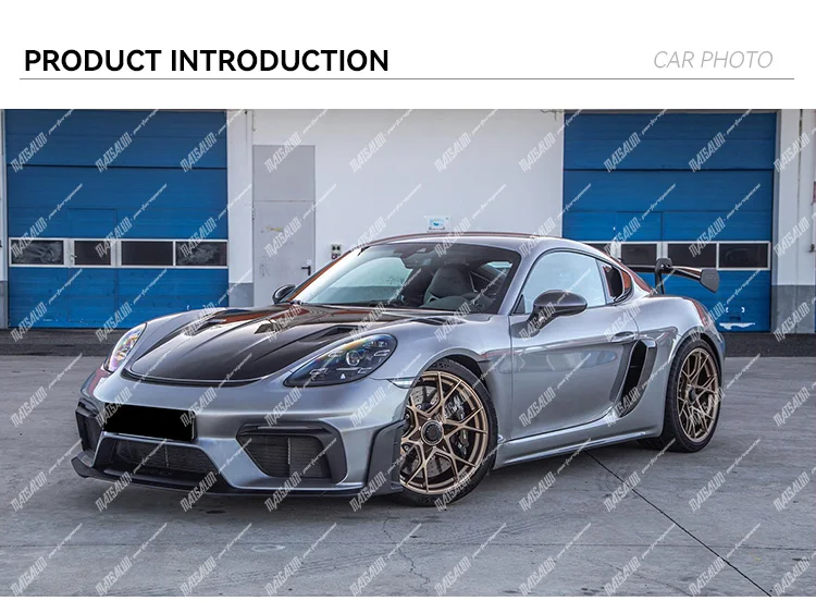 Car Body Parts Gt4rs Style Front Bumper Rear Diffuser Exhaust Body Kit ...