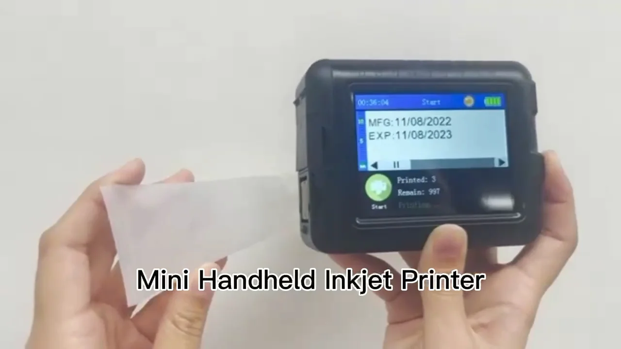 Faith New Promotion Portable Mini Inkjet Printer For Continuous ...