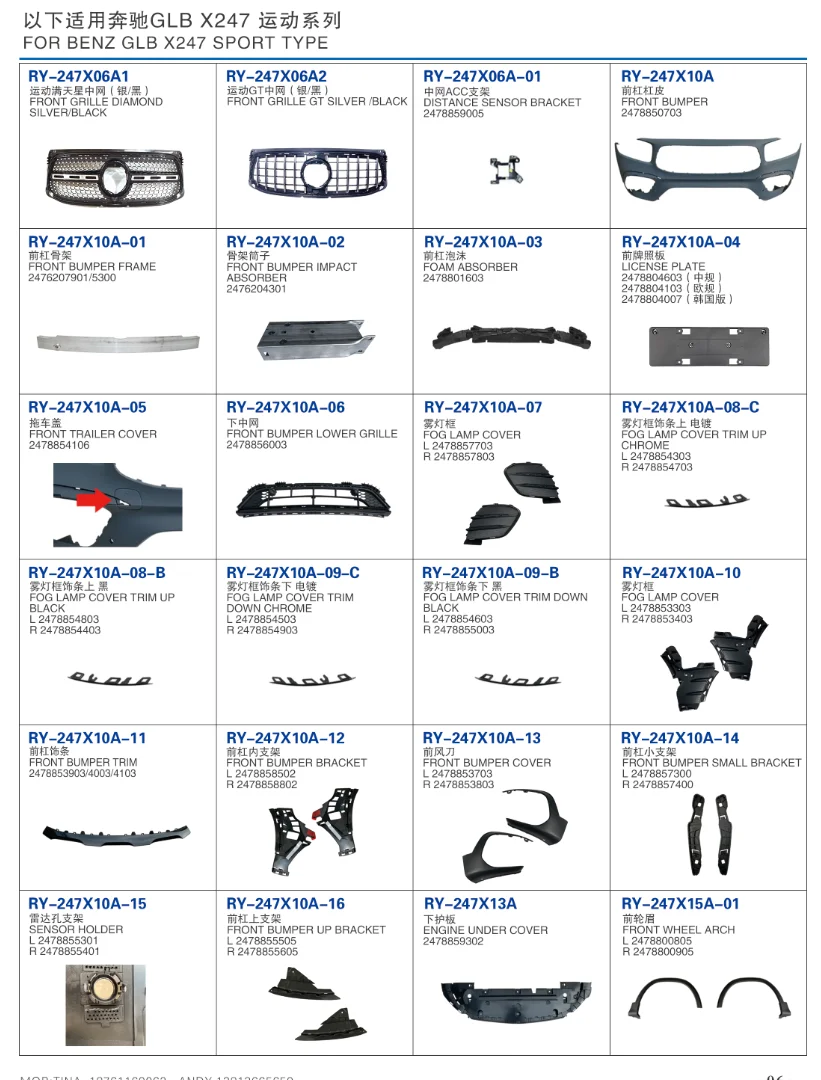 Mercedes-benz GL/GLS Wheel Arch Extensions - Enhance Style