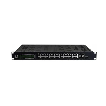 High-quality Rack-mount 24 Port Gigabit Ethernet + 4 Port Sfp/ethernet ...