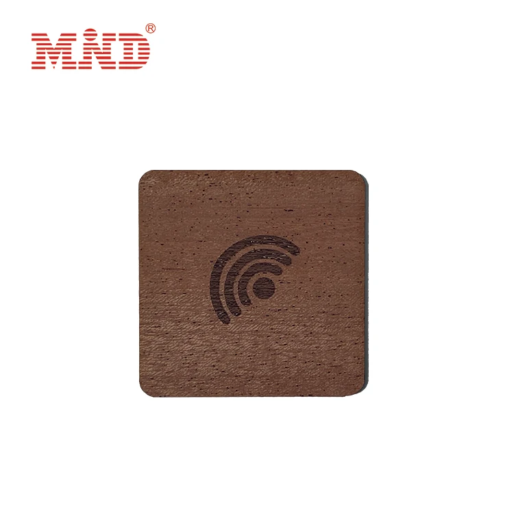 Eco-friendly NFC Wooden Hotel Room Cards for Access Control