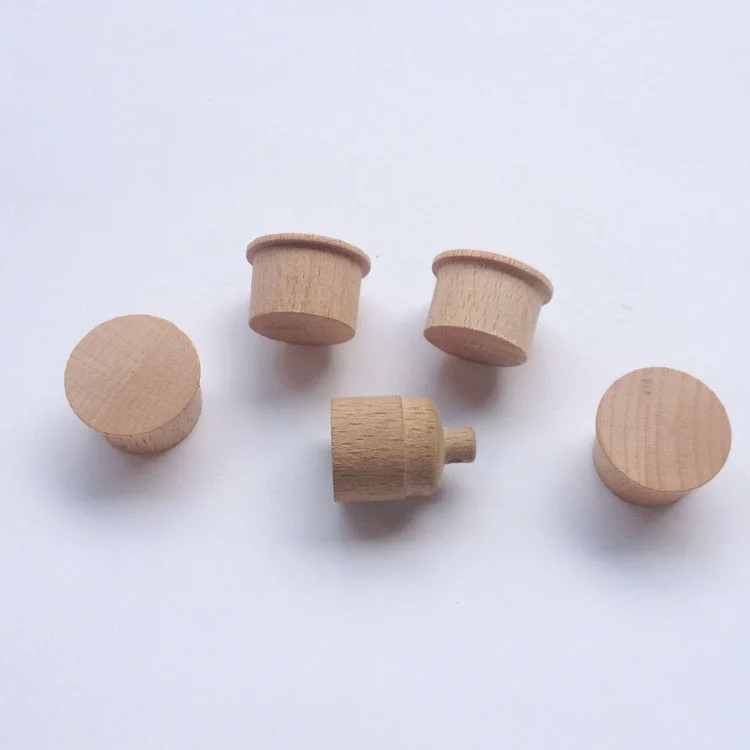 Sealed Wooden Caps For Glass Bottleshigh Quality Beech Wood Decorative ...